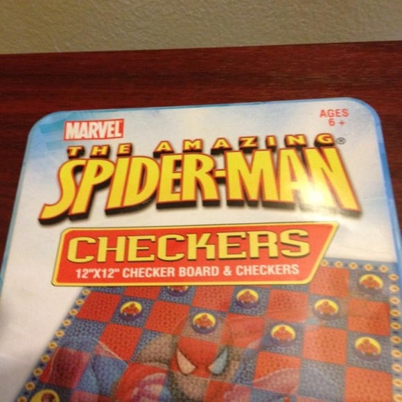 Marvel | Other | Marvel Spiderman Checkers | Poshmark